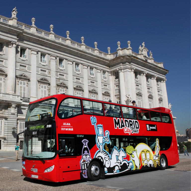 Autobús Turístico de Madrid para Familias - VisitaMadriz.com